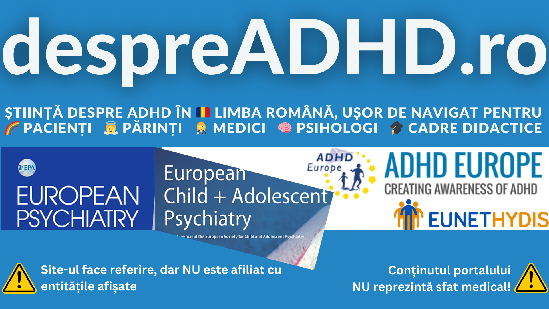 Protocoale terapeutice de tratament ADHD românești și europene