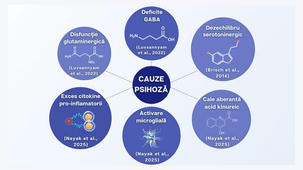Cauze psihoză & schizofrenie. Ce spun ghidurile medicale?